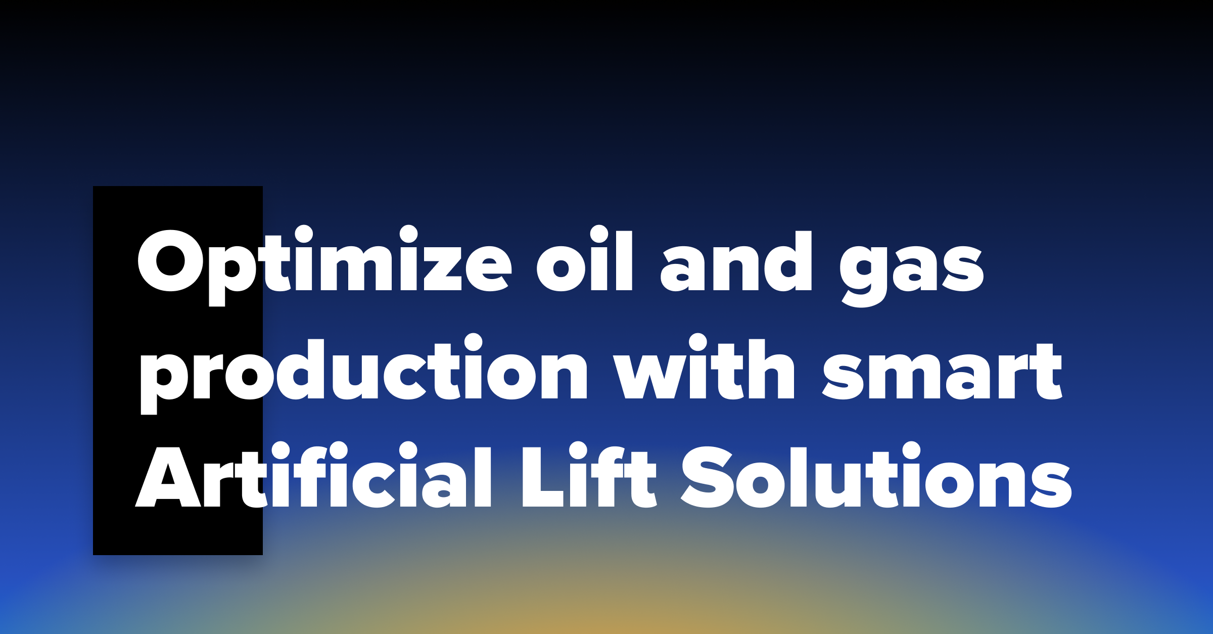 Optimizing operating parameters for better oil and gas production ... Optimizing operating parameters for better oil and gas production ...
