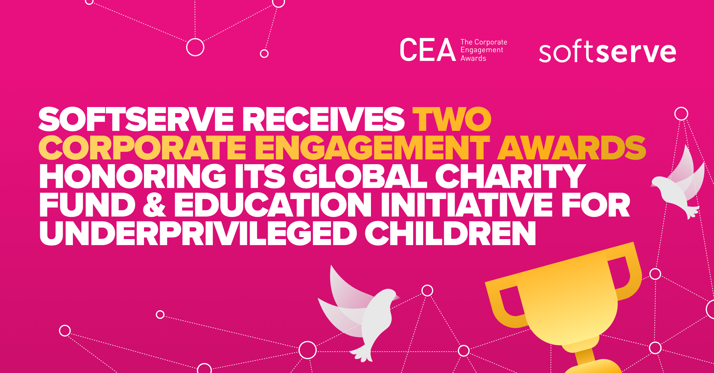 SoftServe Receives Two Corporate Engagement Awards Honoring its Global ...