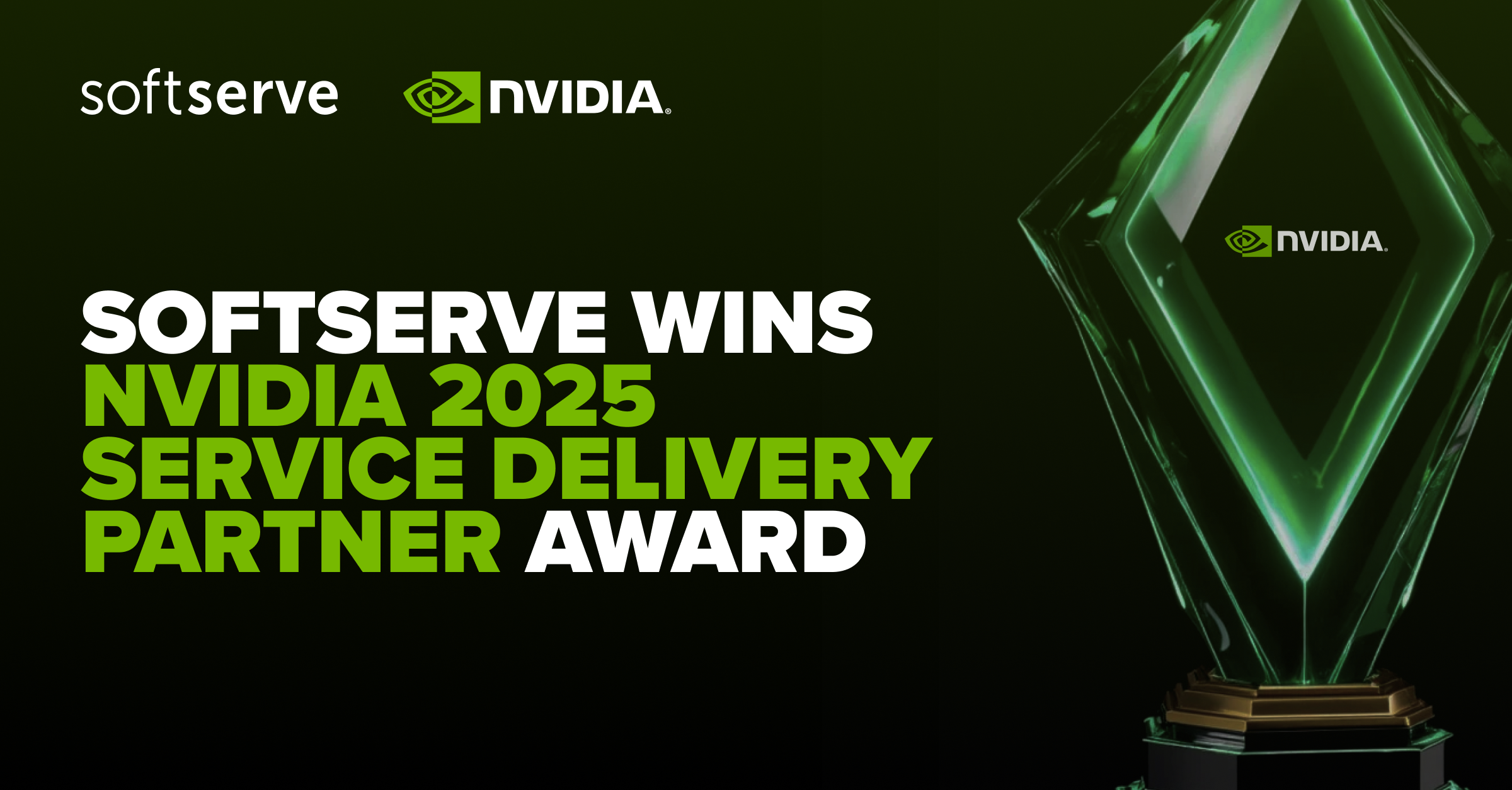 SoftServe Wins NVIDIA 2025 Service Delivery Partner Award