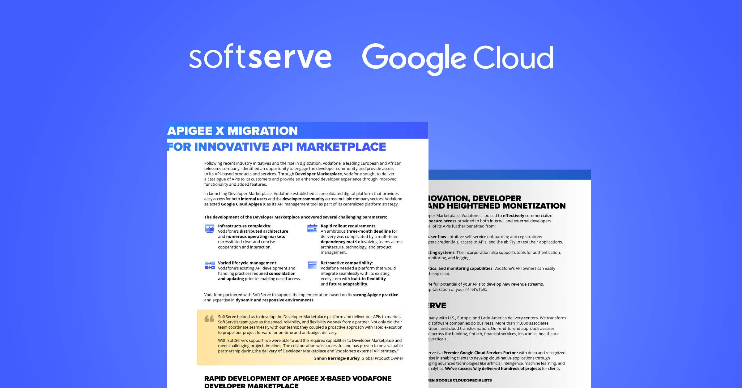 Apigee X Migration for Innovative API Marketplace | SoftServe Apigee X Migration for Innovative API Marketplace | SoftServe